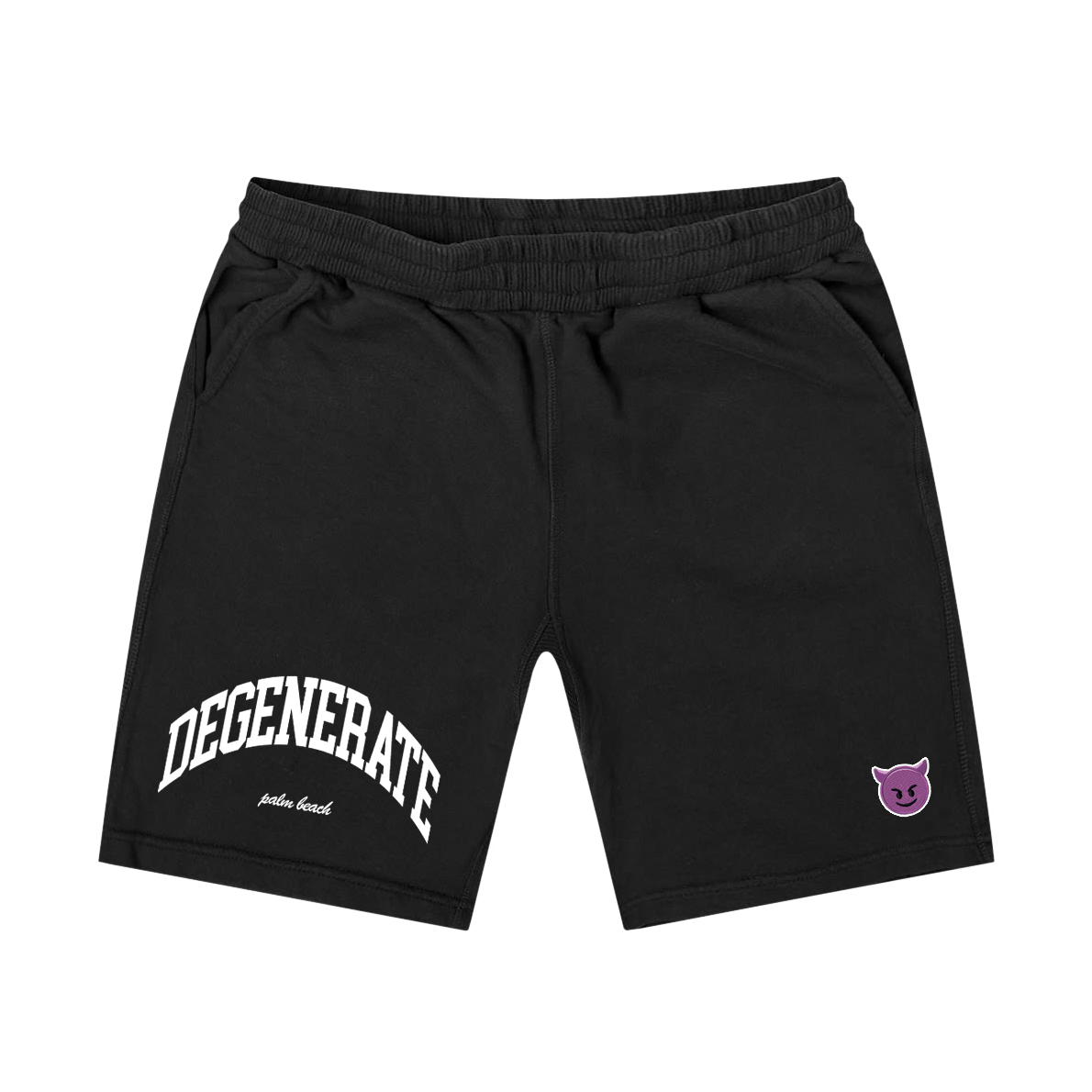 Devil Emoji Shorts – PALM BEACH DEGENERATE™